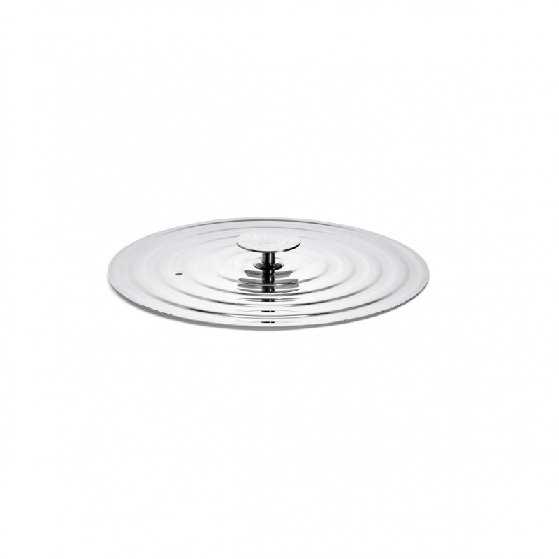 Couvercle universel en inox pour poêles diam 20-24cm